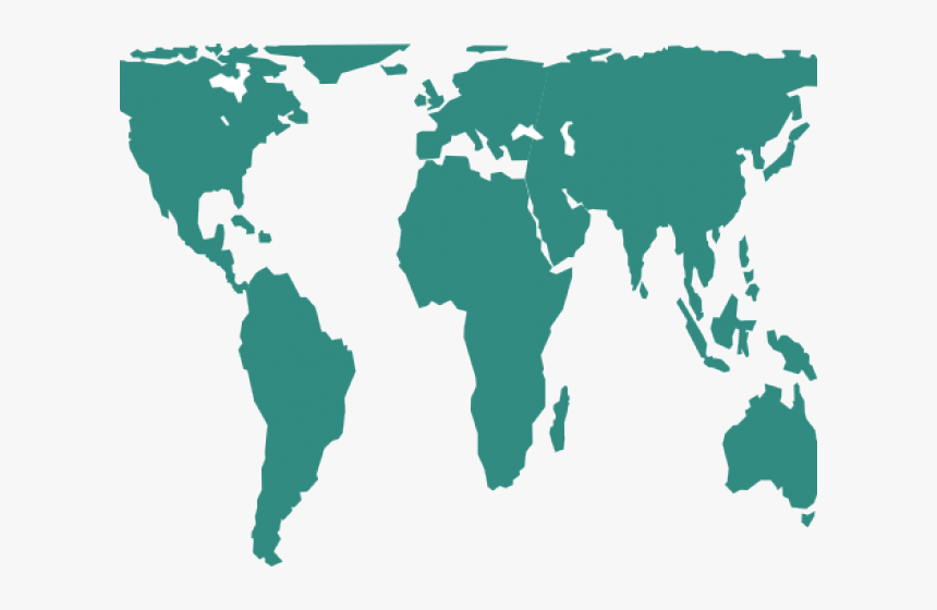Peters Projection Map Blank, HD Png Download , Transparent Png Image ...