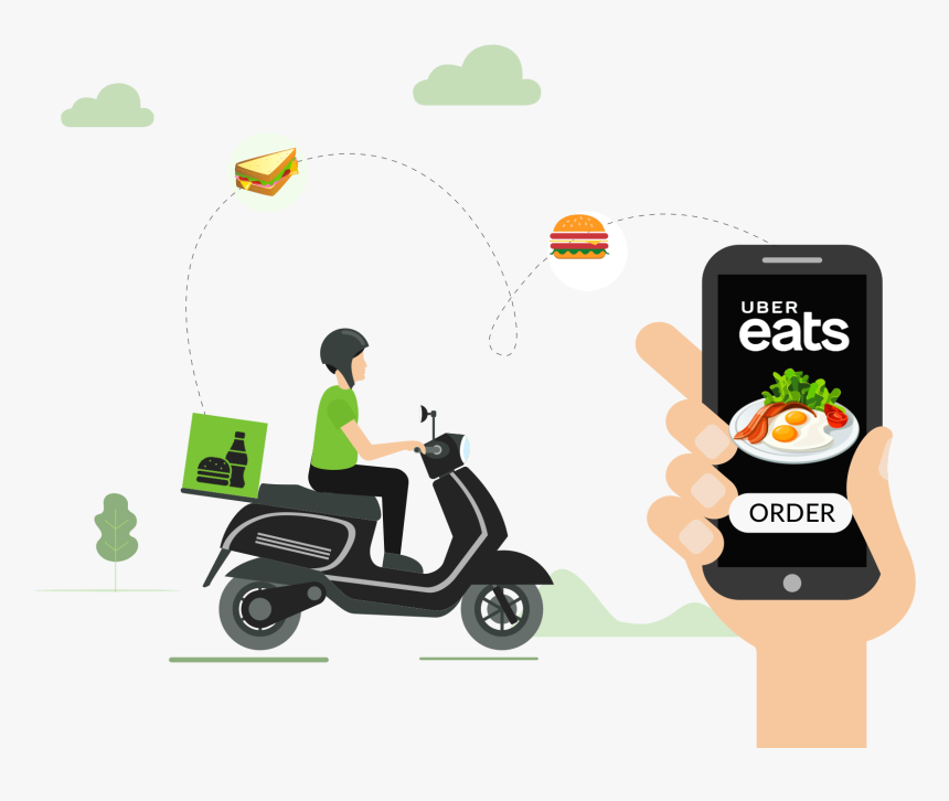 Ubereats Clone Banner Image, HD Png Download , Transparent Png Image ...