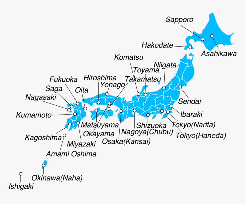 Japan Map Png, Transparent Png , Transparent Png Image - PNGitem