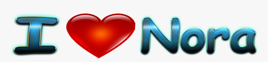 Nora Love Name Heart Design Png, Transparent Png , Transparent Png ...
