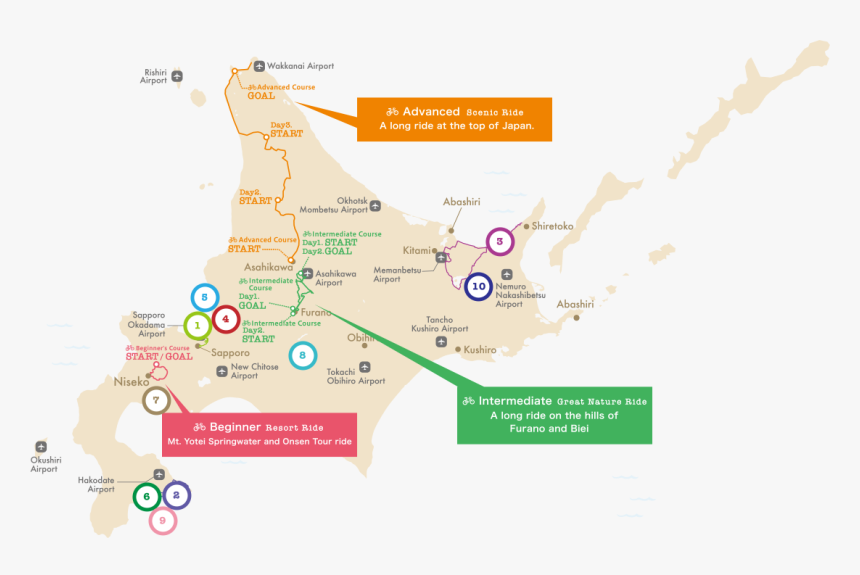 Cycling Map, HD Png Download , Transparent Png Image - PNGitem