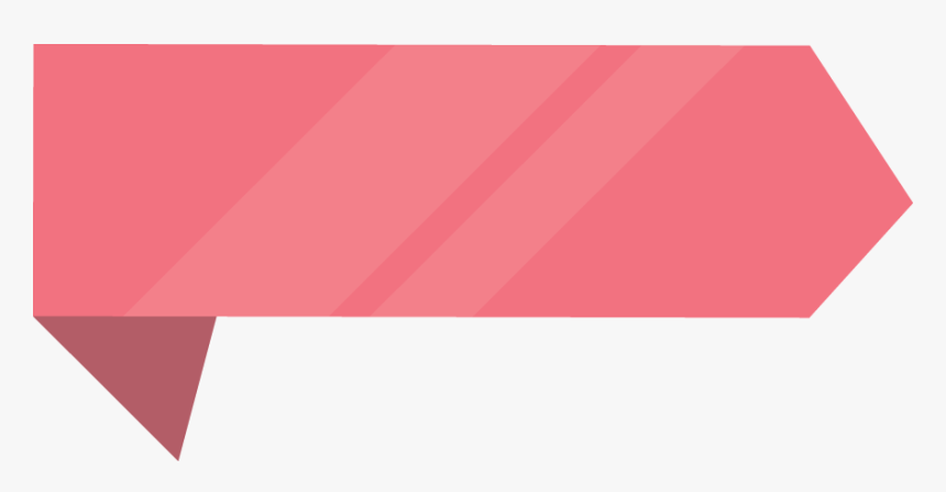 Red Fold Stripes Infographic, HD Png Download , Transparent Png Image ...