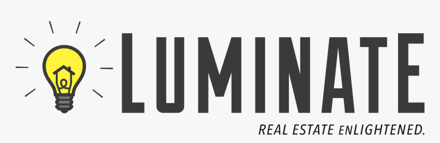 Luminate Bulb Inline Text Grey Trans - Parallel, HD Png Download ...