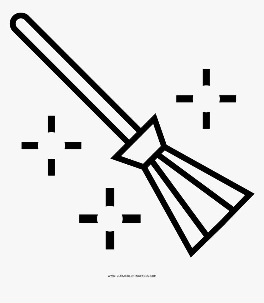 Coloring Pages Broom