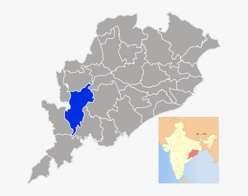 Map/district Court In India - Gajapati District In Odisha, HD Png ...