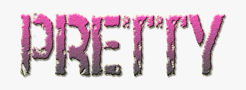 Pretty Png - Calligraphy, Transparent Png , Transparent Png Image - PNGitem