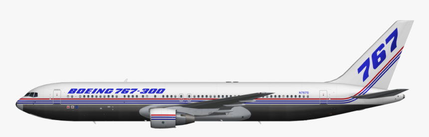 Boeing 767-300 - Boeing 767 300 Png, Transparent Png , Transparent Png ...