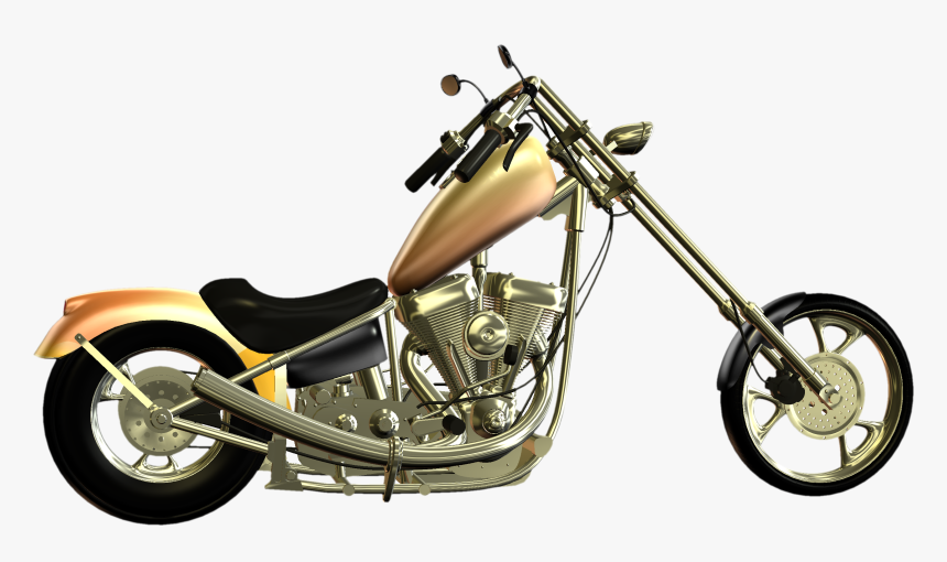 Chopper Motorcycle Accessories Moped - Chopper Motorcycle Png ...