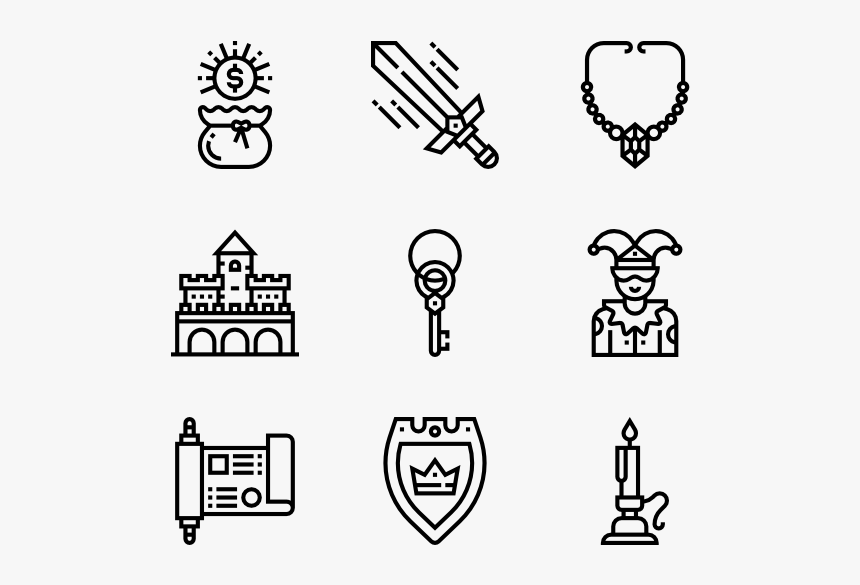 98 Medieval Icon Packs - Medieval Png, Transparent Png , Transparent ...