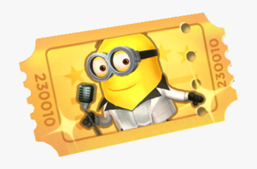 Gold Ticket Png - Golden Ticket Minion Rush, Transparent Png ...