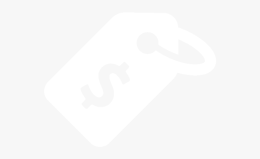 Price Tag White Icon, HD Png Download , Transparent Png Image - PNGitem