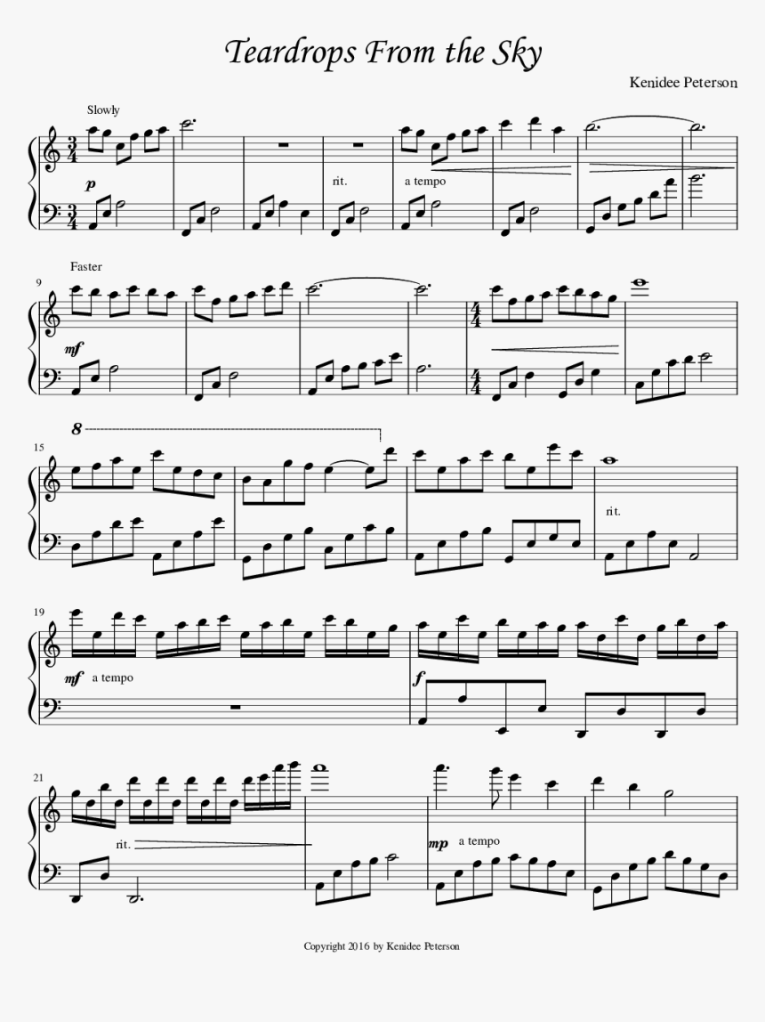 Sheet Music Picture, HD Png Download , Transparent Png Image - PNGitem