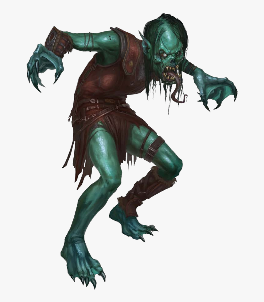 Ghoul Pathfinder Transparent - Transparent Ghoul Png, Png Download ...