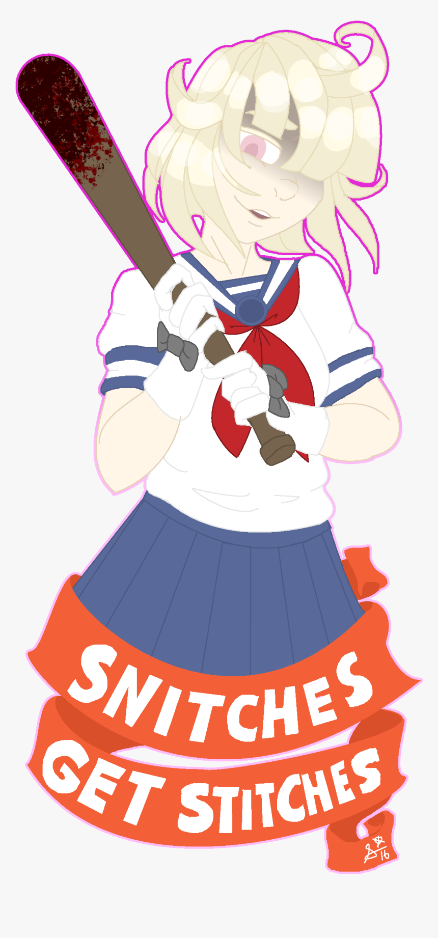 Snitches Get Stitches Png - Cartoon, Transparent Png , Transparent Png ...