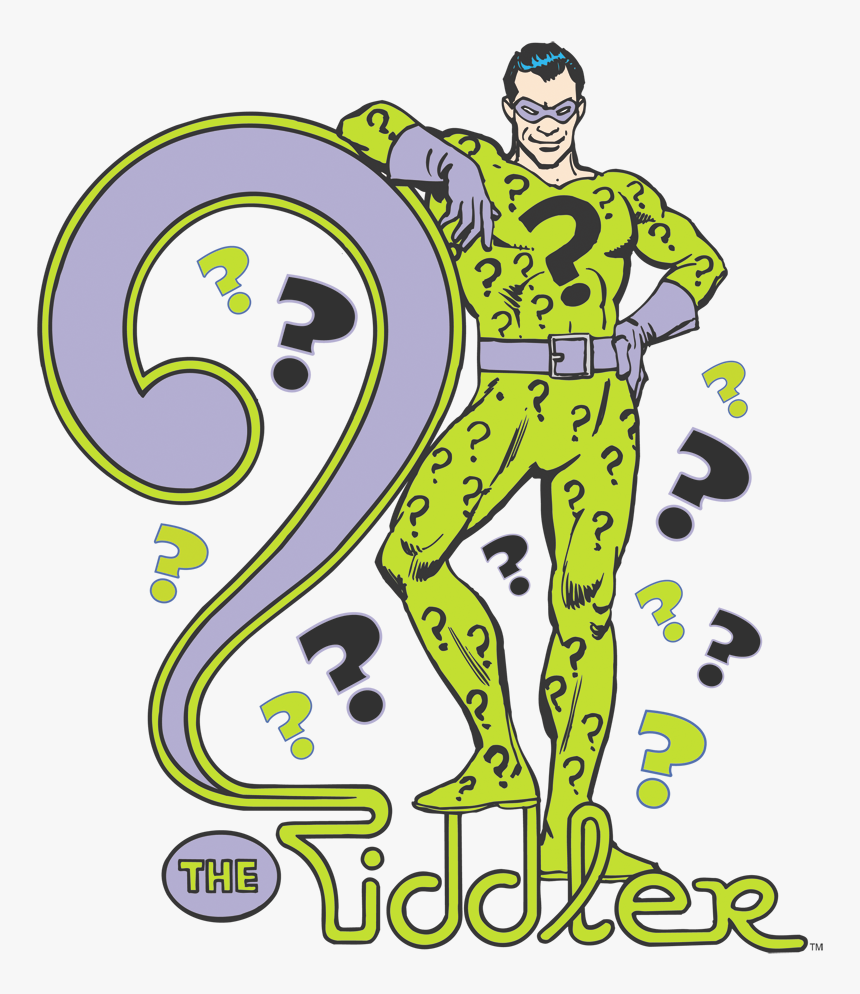 Riddler And Logo Green By Batman, HD Png Download , Transparent Png ...