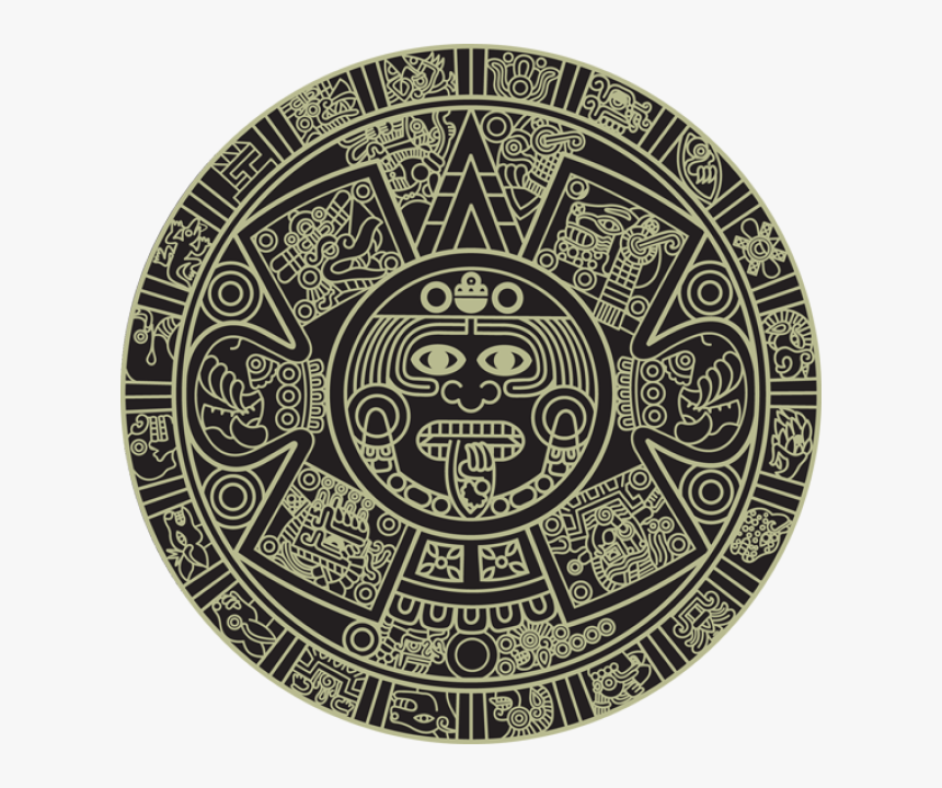 Transparent Calendrier Clipart - Mayan Calendar Clipart, HD Png ...