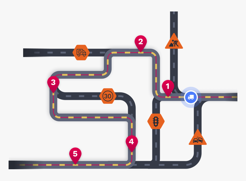 Drive Route Planner, HD Png Download , Transparent Png Image - PNGitem