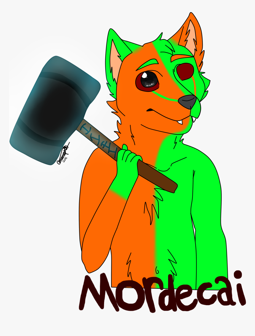 Mordecai - Cartoon, HD Png Download , Transparent Png Image - PNGitem
