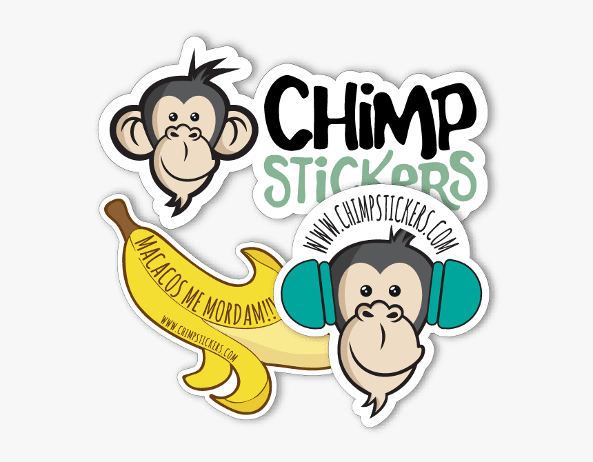Chimp Stickers, HD Png Download , Transparent Png Image - PNGitem
