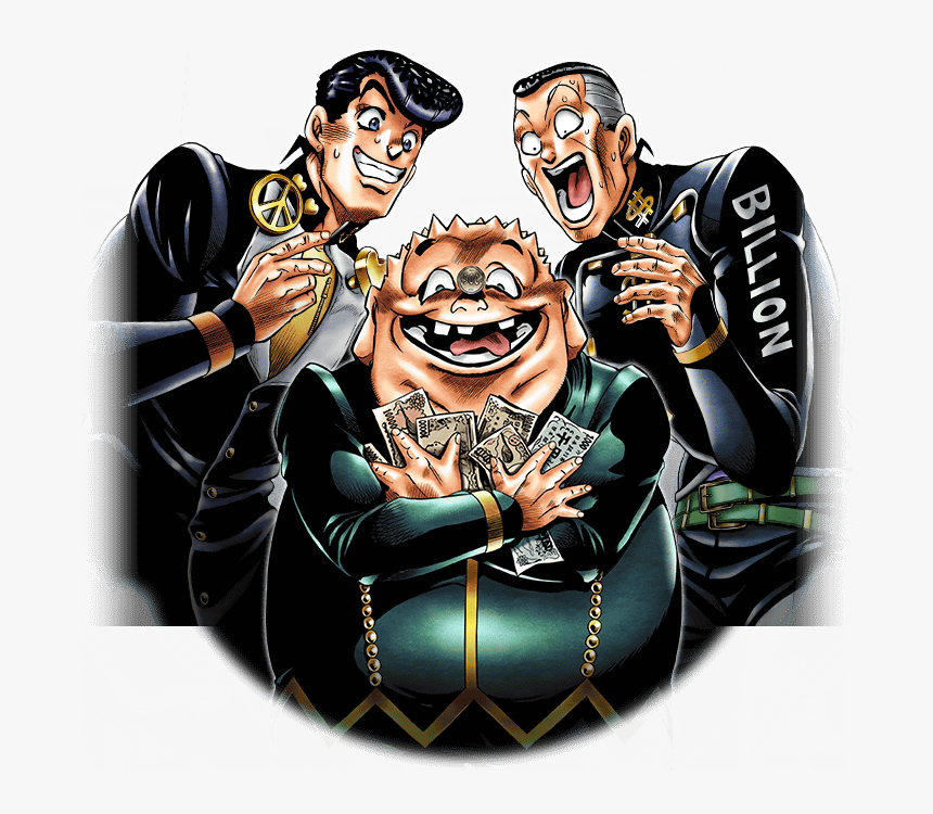Unit Josuke Higashikata, Okuyasu Nijimura, And Shigekiyo - Cartoon, HD Png Download ...
