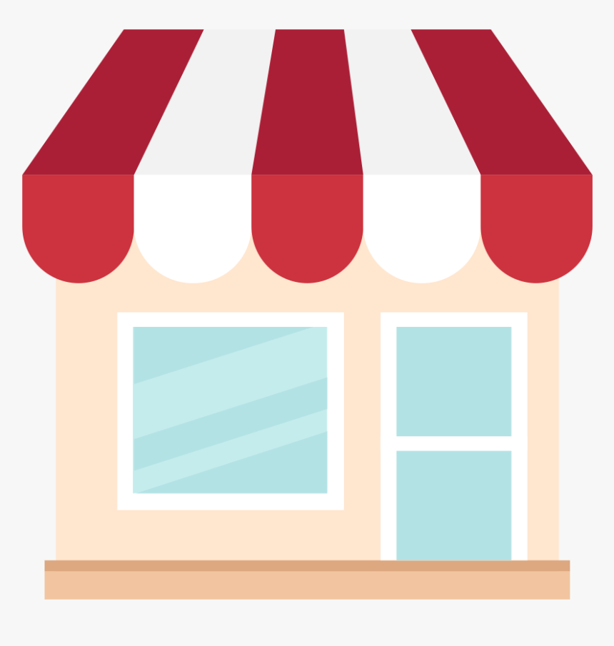 Store Building Flat Icon Vector - Vector Store Icon Png, Transparent ...