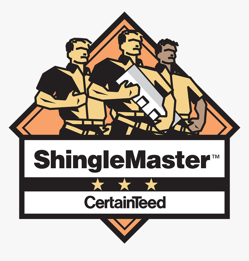 Shinglemasterlogo - Shingle Master Certainteed, HD Png Download ...