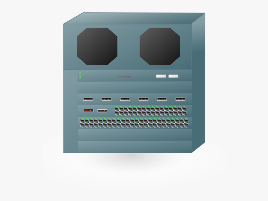 Cisco Switch Svg Clip Arts - Cisco Switch 4500 Visio, HD Png Download ...