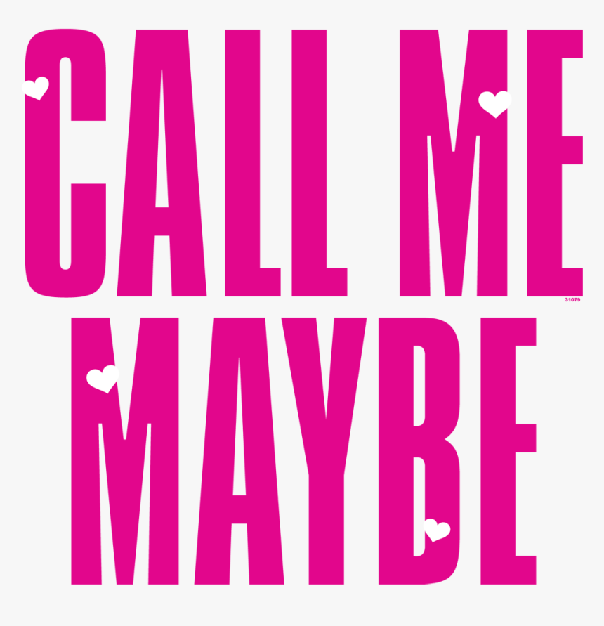 Call Me Maybe Logo, HD Png Download , Transparent Png Image - PNGitem