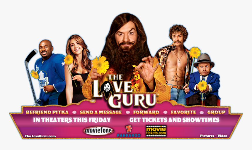 Love Guru Movie Poster, HD Png Download , Transparent Png Image - PNGitem