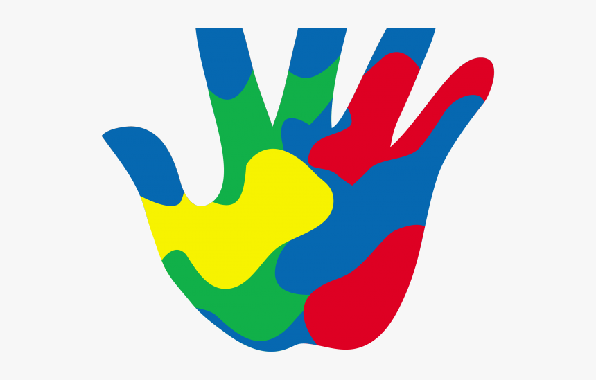 Colorful Hand Clipart, HD Png Download , Transparent Png Image - PNGitem
