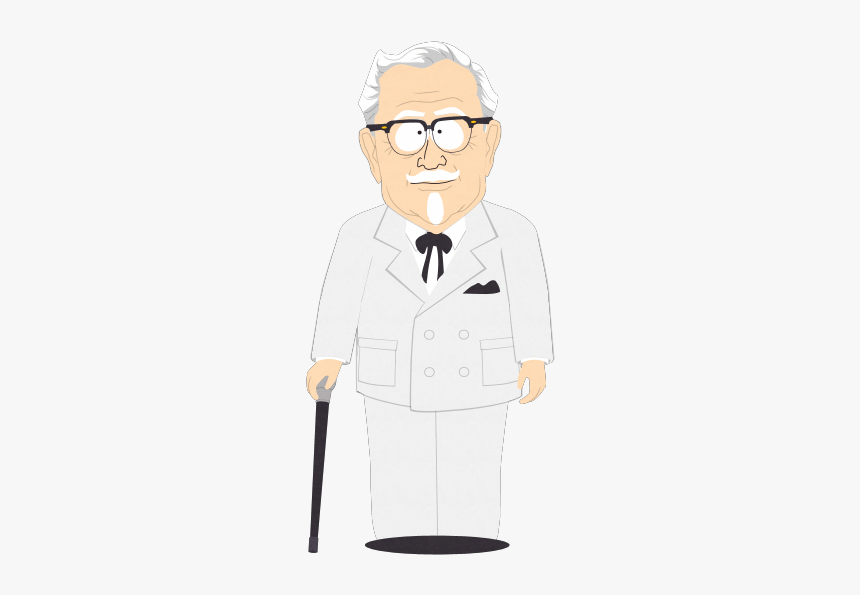 Colonel Sanders South Park, HD Png Download , Transparent Png Image ...