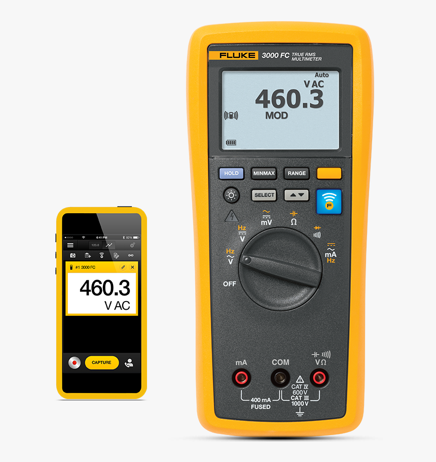 Fluke 3000 Fc, HD Png Download , Transparent Png Image - PNGitem