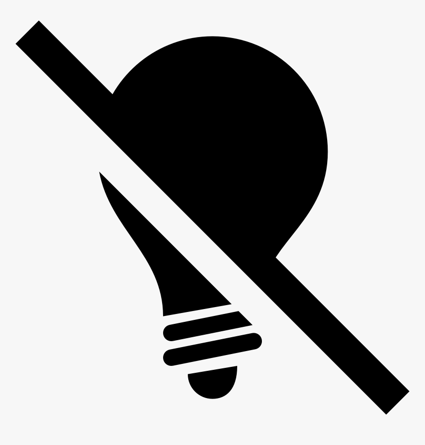 No Light Bulb Icon Transparent, HD Png Download , Transparent Png Image ...