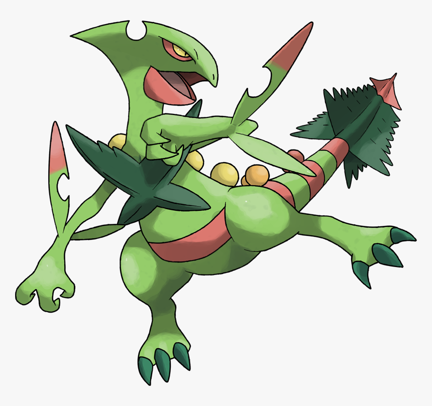 Pokemon Mega Sceptile Png, Transparent Png , Transparent Png Image ...