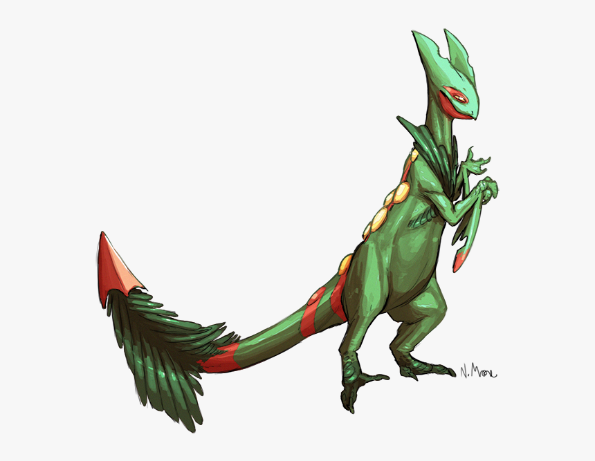 Transparent Sceptile Png - Illustration, Png Download , Transparent Png ...