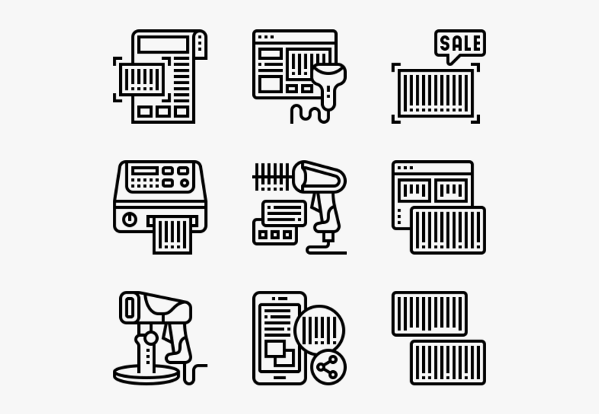 Essential Set - Big Data Icon Free, HD Png Download , Transparent Png ...