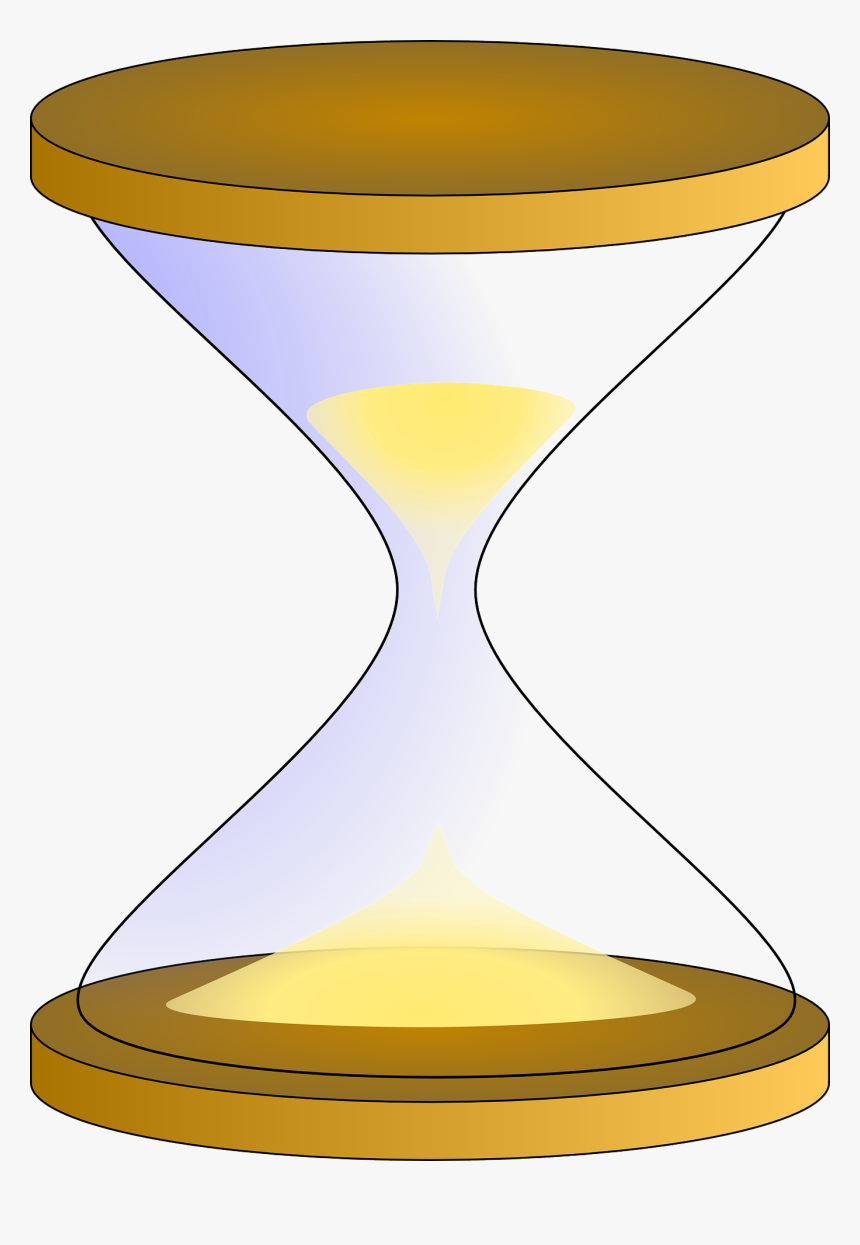 Hourglass Clipart Yellow - Sand Glass Clip Art, HD Png Download ...