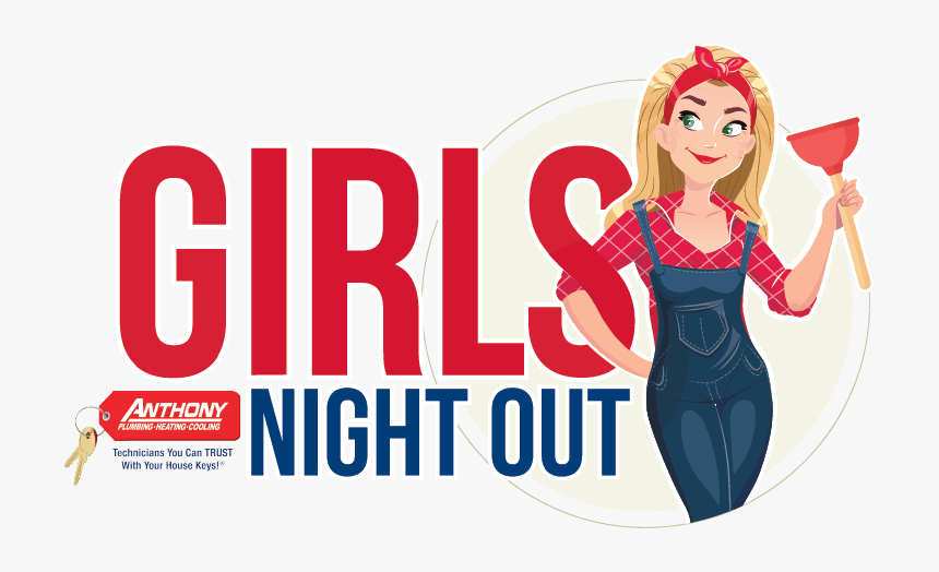 Girls Night Out Logo - Cartoon, HD Png Download , Transparent Png Image ...