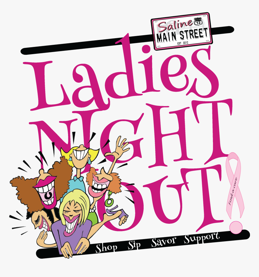 Clip Art Ladies Night Out, HD Png Download , Transparent Png Image ...
