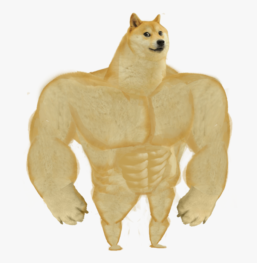 Animal Figure Canidae - Buff Doge, HD Png Download , Transparent Png ...