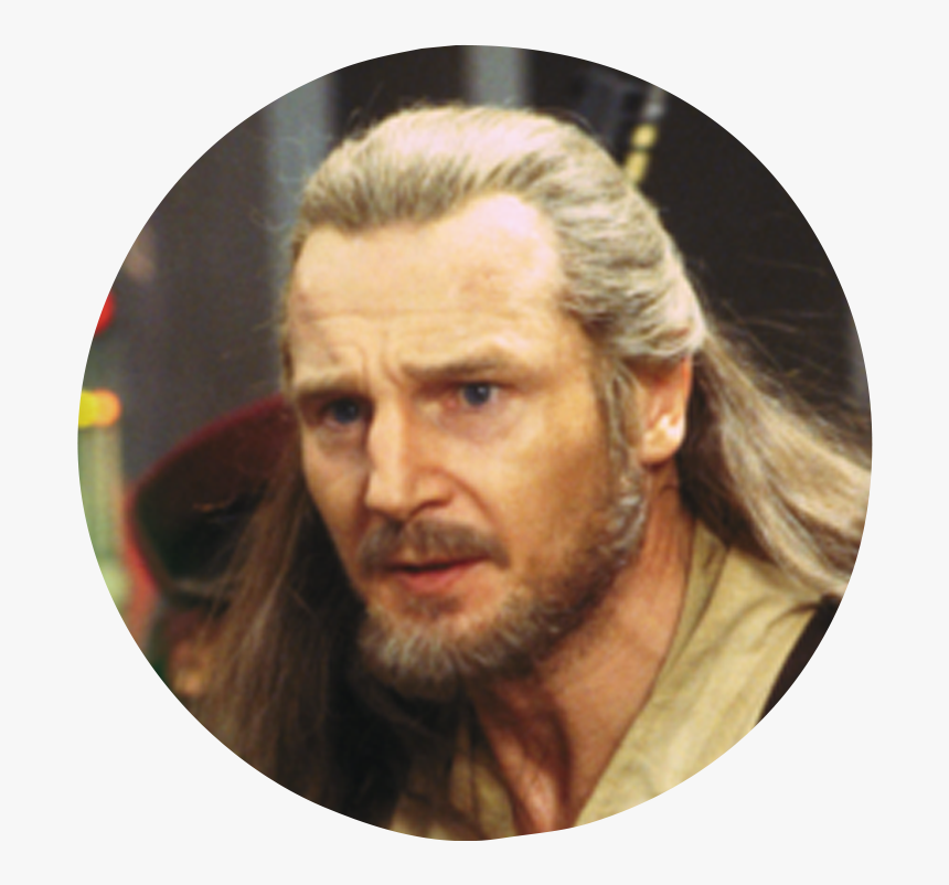 Liam Neeson Star Wars , Png Download - Phantom Menace, Transparent Png ...