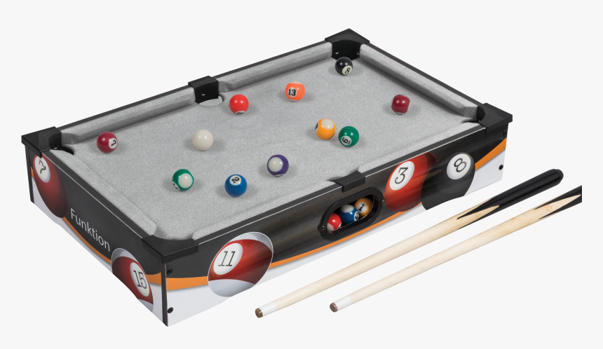 Table Top Billiards - Funktion Pool Table, HD Png Download ...