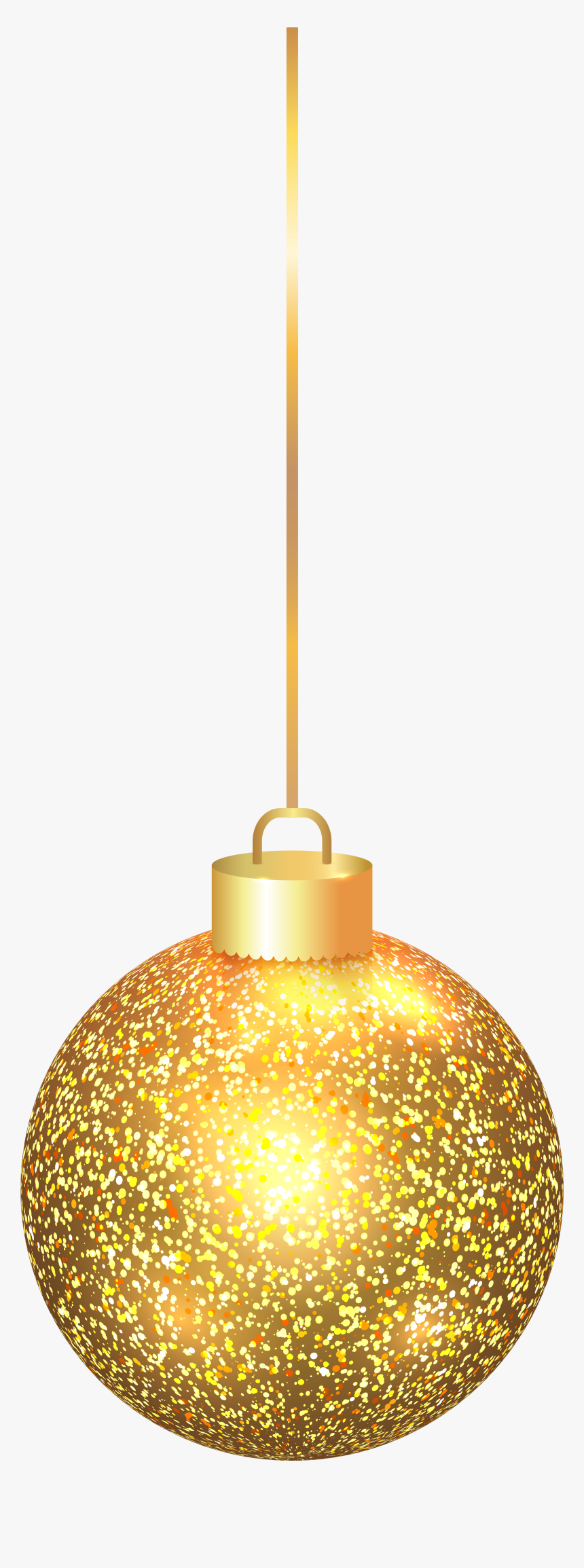 Clipart Christmas Elegant Gold - Christmas Gold Ball Png, Transparent ...