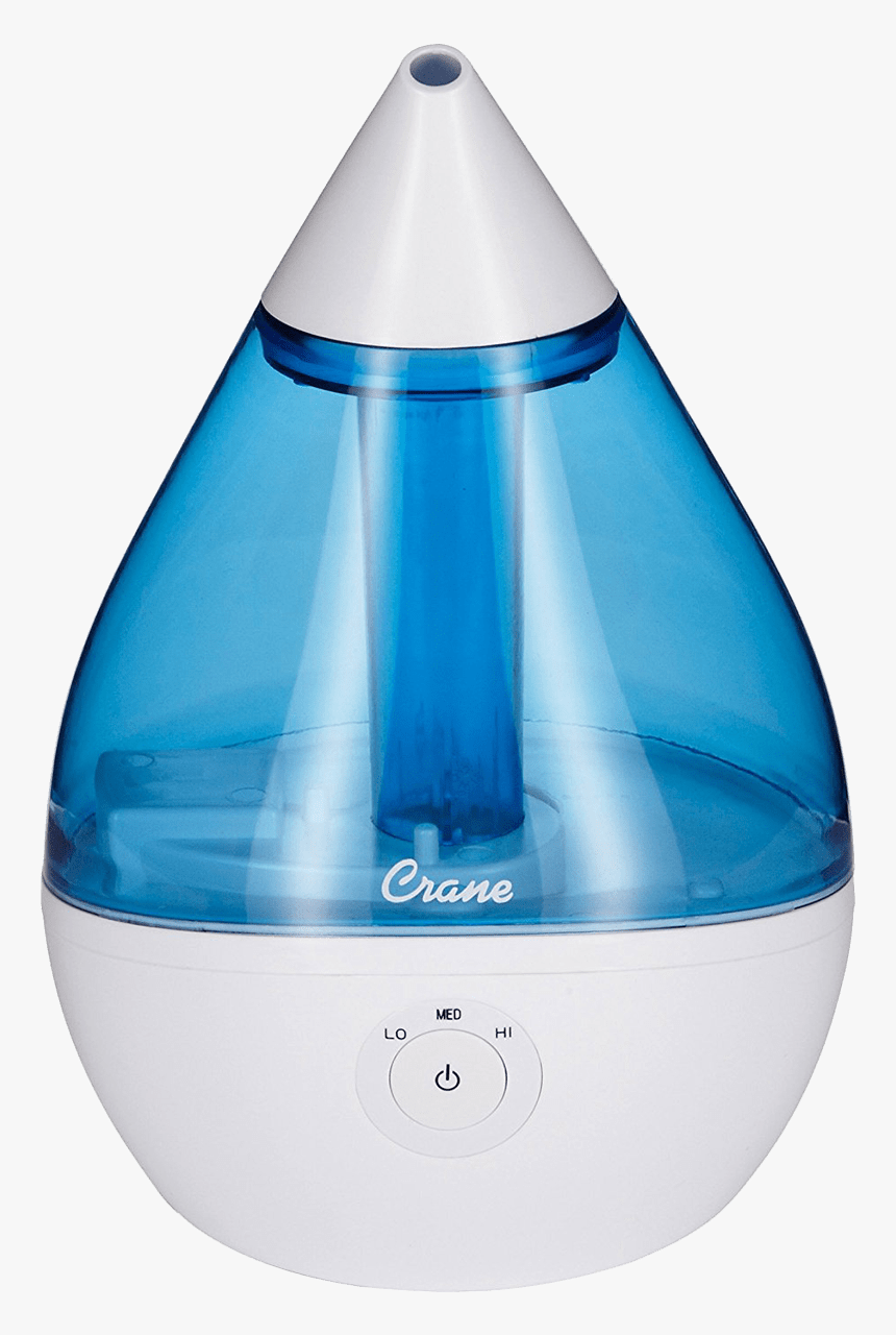 Crane Droplet Cool Mist Humidifier - Crane Cool Mist Humidifier, HD Png ...