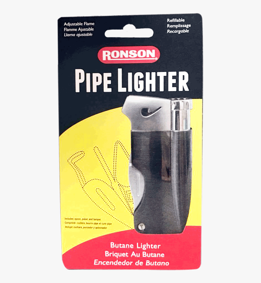 Ronson Butane Pipe Lighter, HD Png Download , Transparent Png Image ...