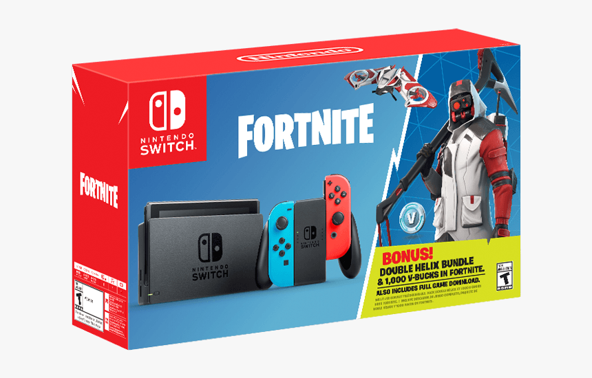 Nintendo Switch Fortnite Bundle, HD Png Download , Transparent Png ...