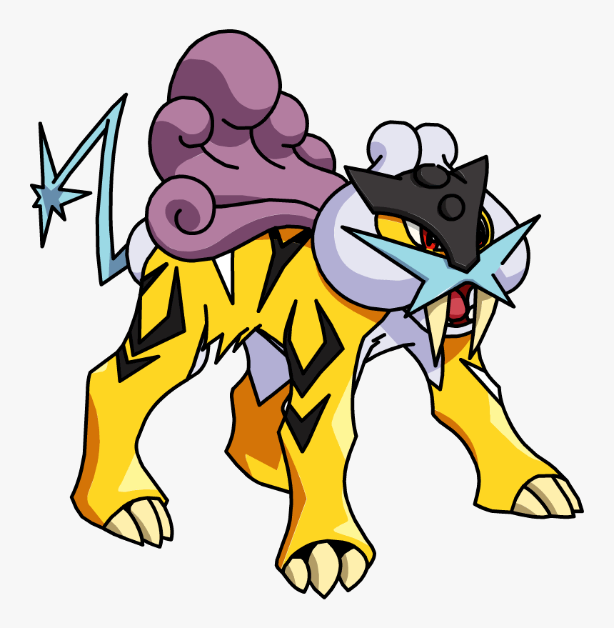 Raikou Pokemon, HD Png Download , Transparent Png Image - PNGitem