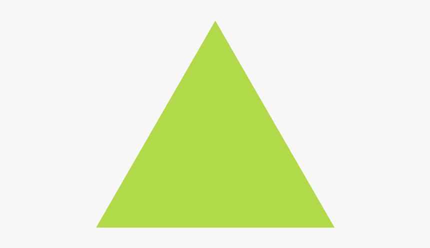 Lime Green Triangle Clipart, HD Png Download , Transparent Png Image ...