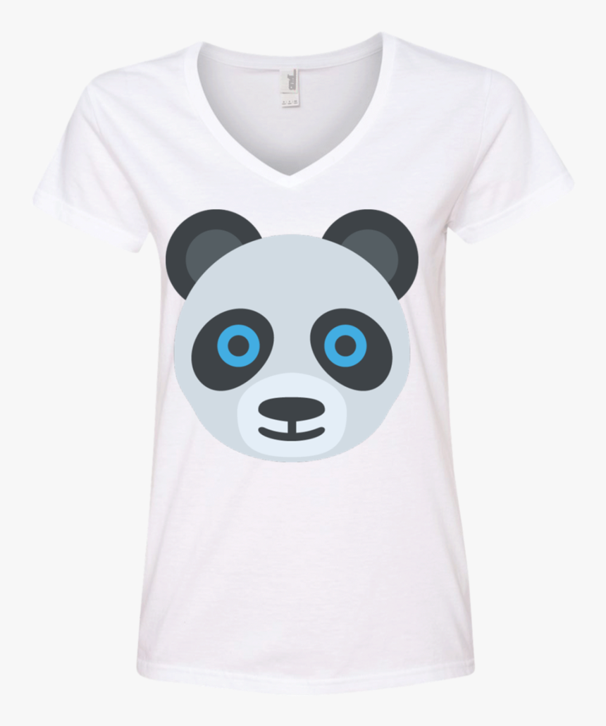 Panda Face Emoji Ladies - Cartoon, HD Png Download , Transparent Png ...