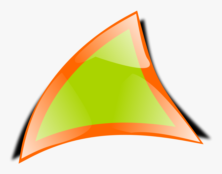 Free Vector Triangle - Curved Triangle Shape Vector, HD Png Download ...